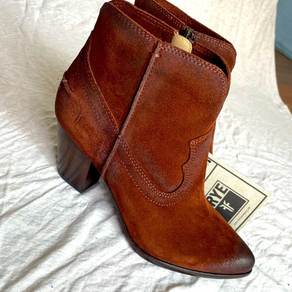 Frye | Shoes | Brand New Frye Renee Short Seam Bootie Size 8 | Poshmark